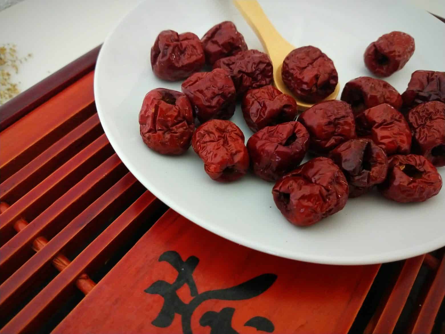 Heerlijke Hong Zao - Gedroogde rode dadel - Qi tonificerend